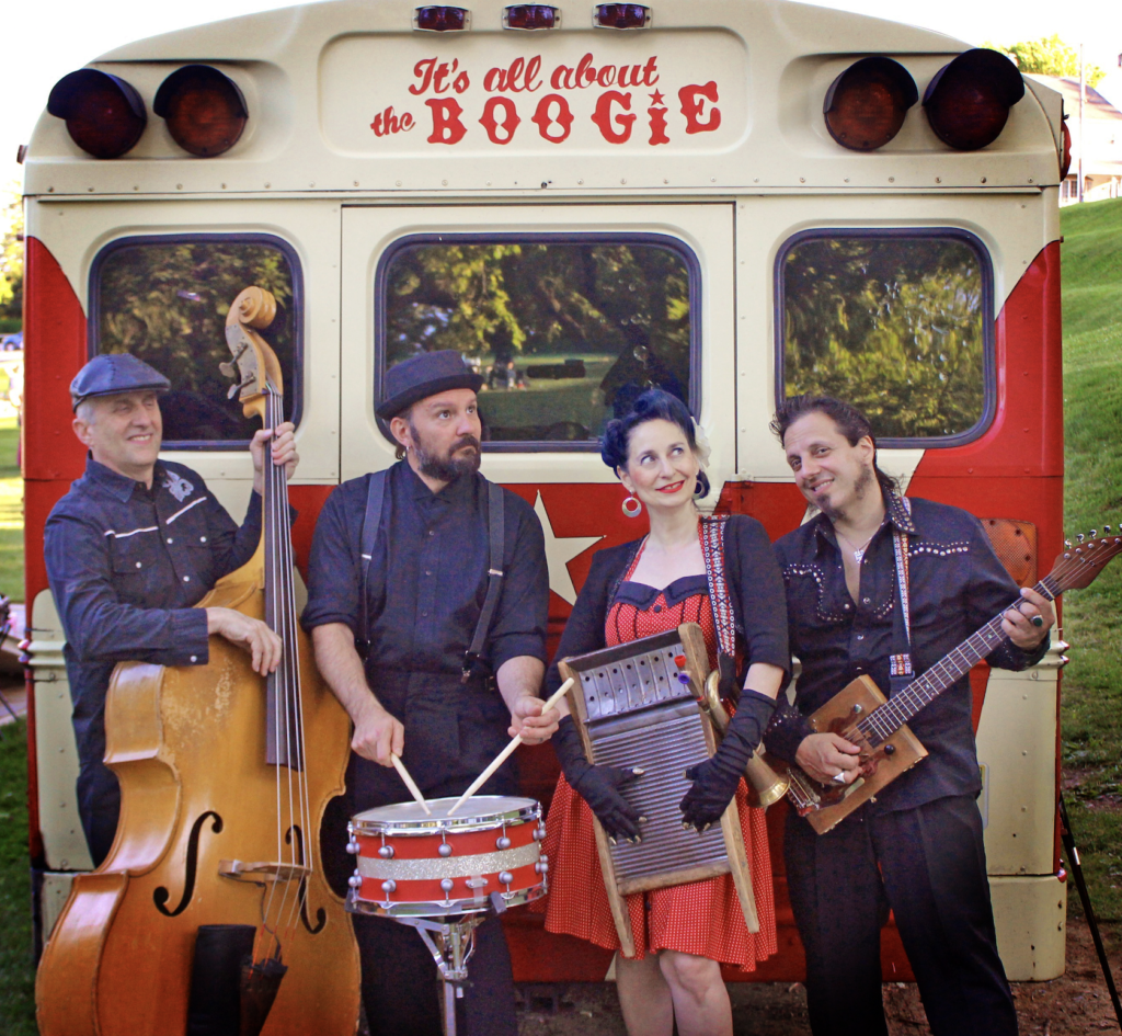 Boogie Bus – Eco Tour Bus – April Mae & the June Bugs
